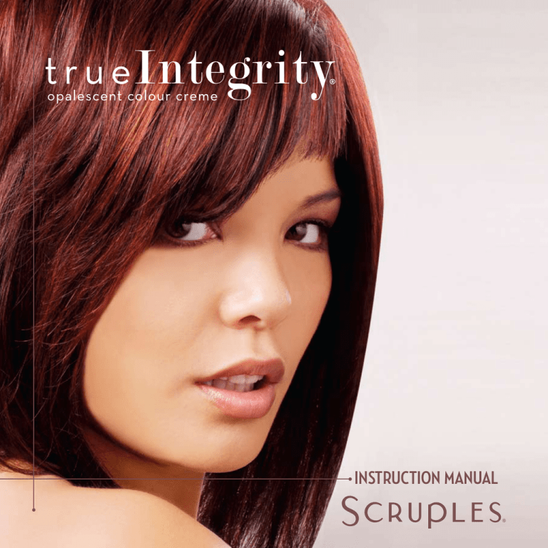 True Integrity Hair Color Instruction Manual