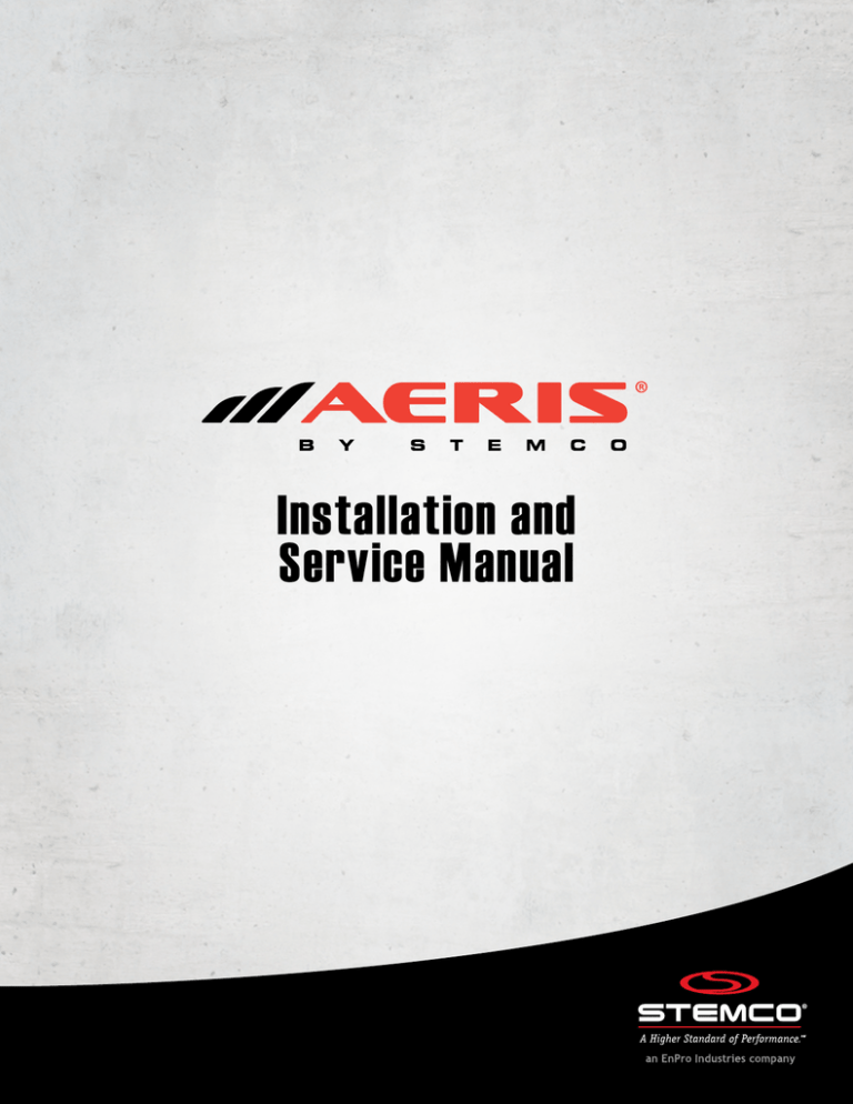 Aeris Tire Inflation System Installation & Service Manual