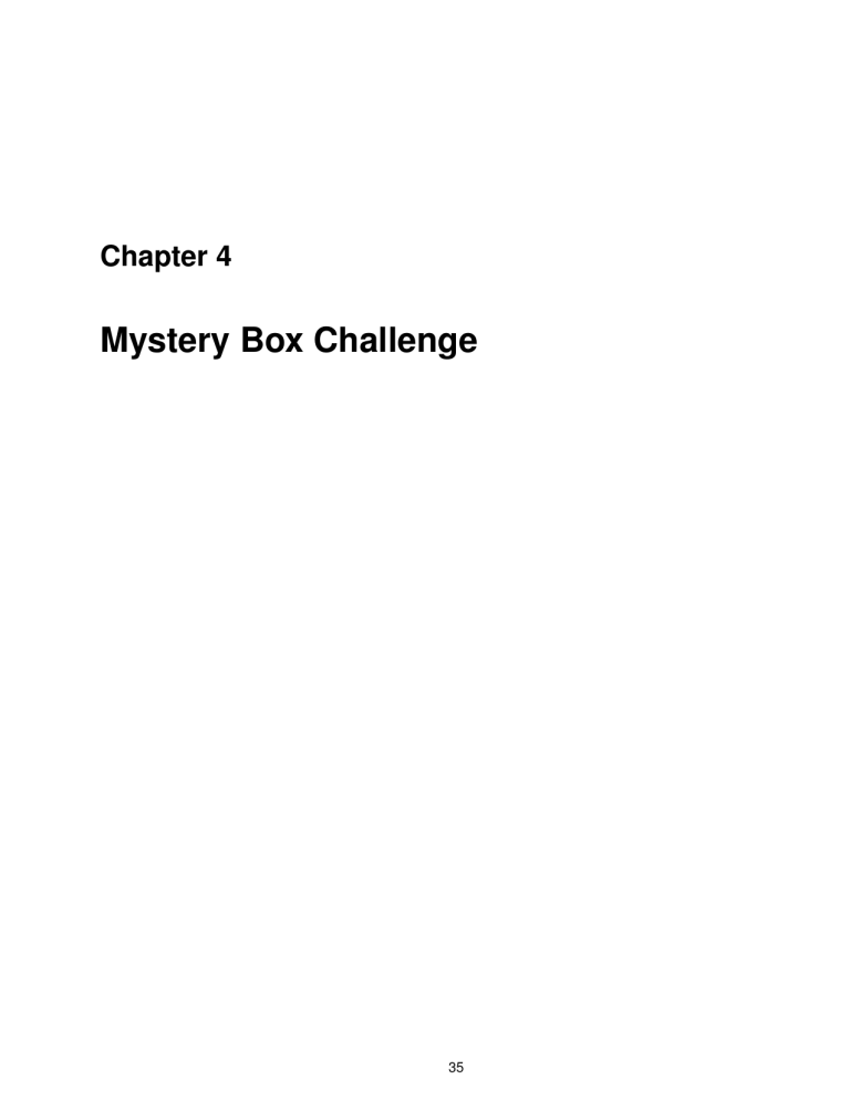 Mystery Box Challenge: Electrical Engineering Lab