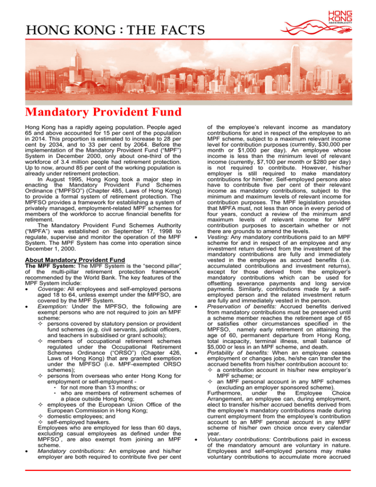 Mandatory Provident Fund