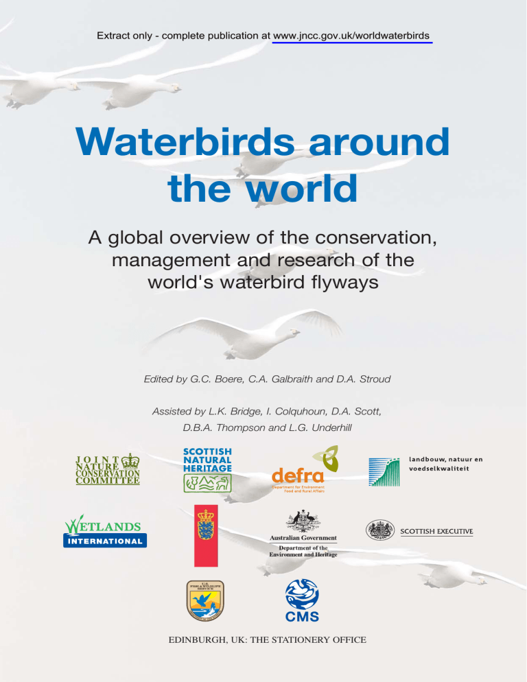 Waterbirds around the world