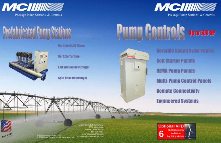 Variable Speed Drive Panels Multi