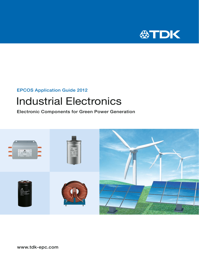 EPCOS Industrial Electronics for Green Power Generation