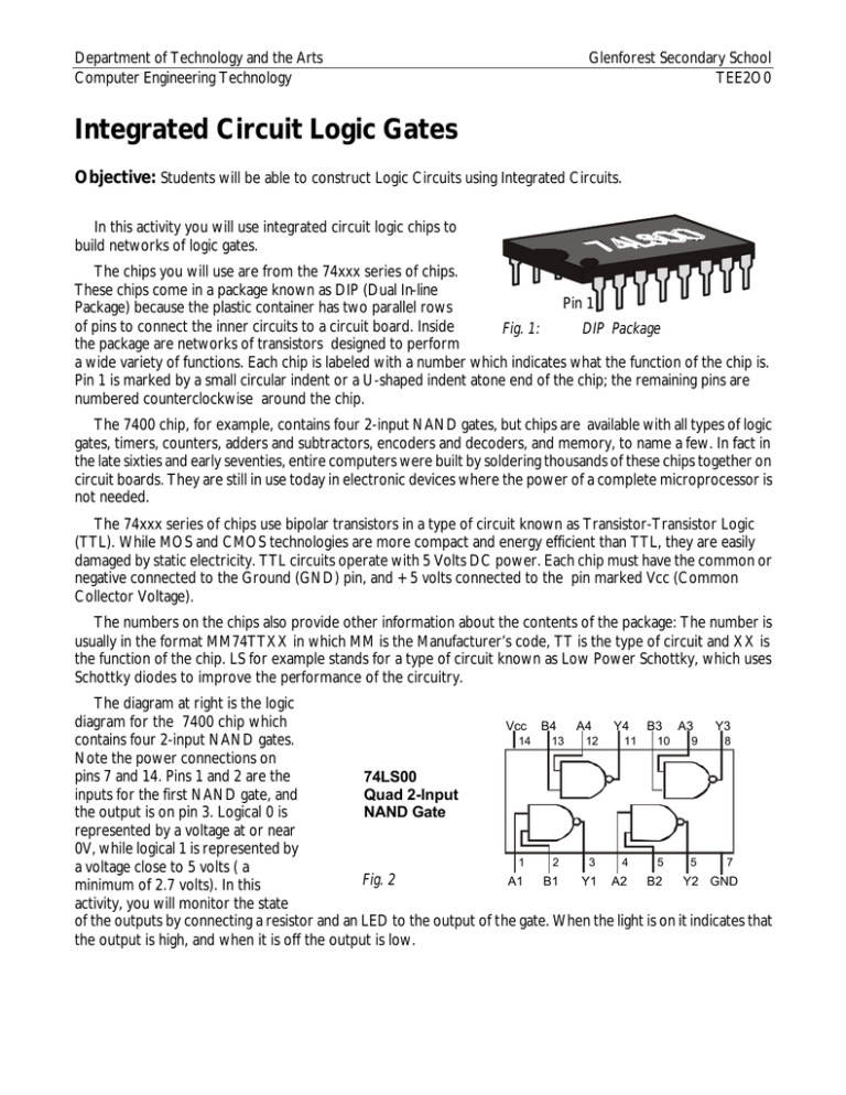 NAND Gate Breadboard Project