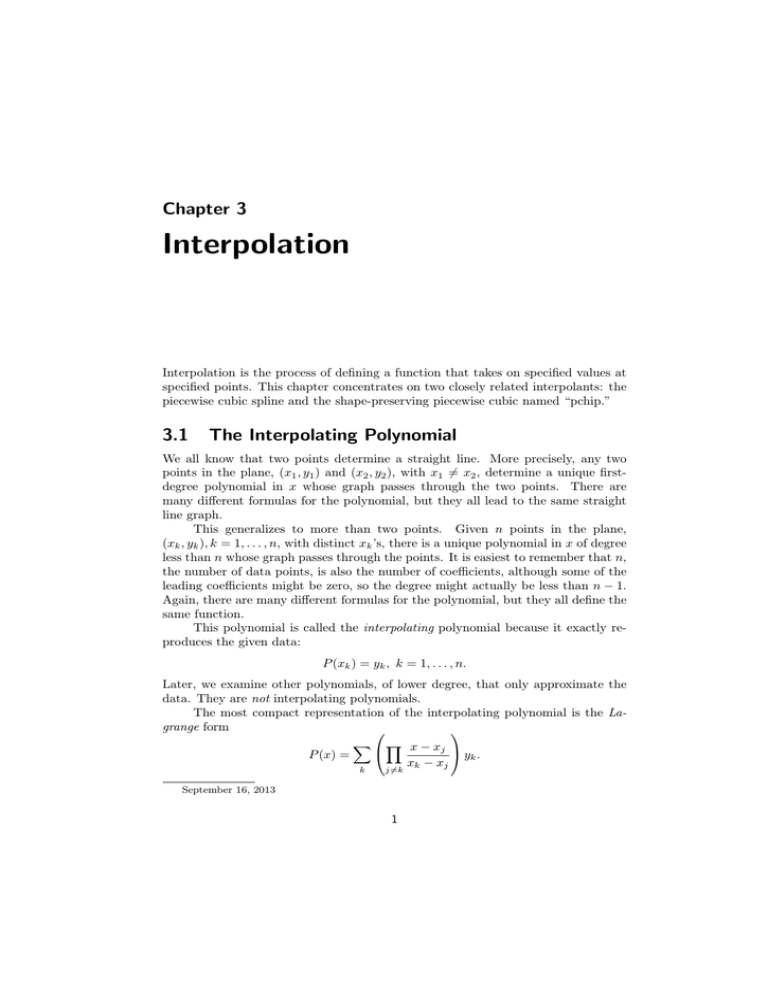 Interpolation