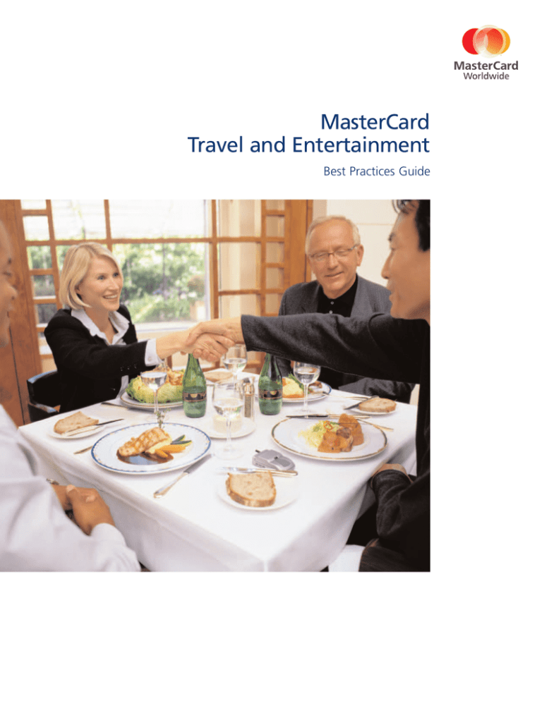 MasterCard Travel and Entertainment