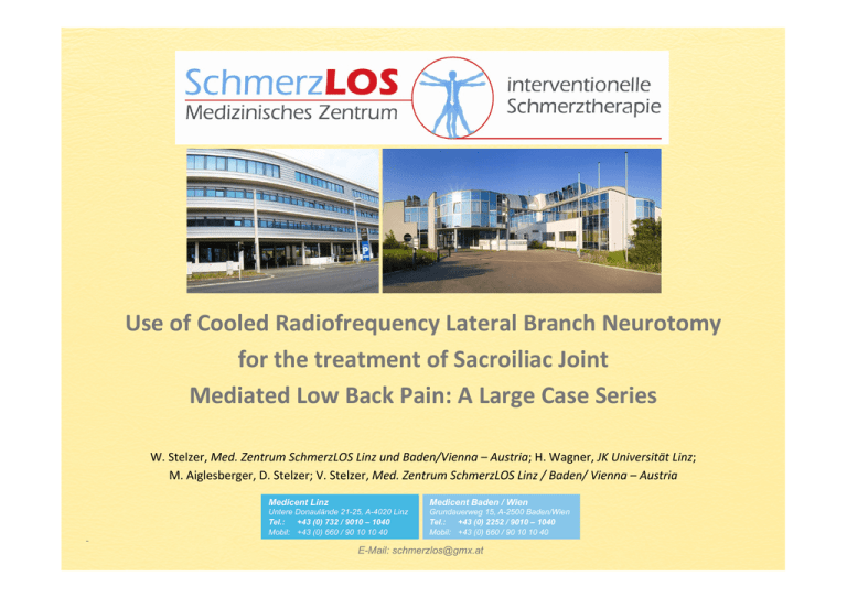 Cooled RF Study Presentation