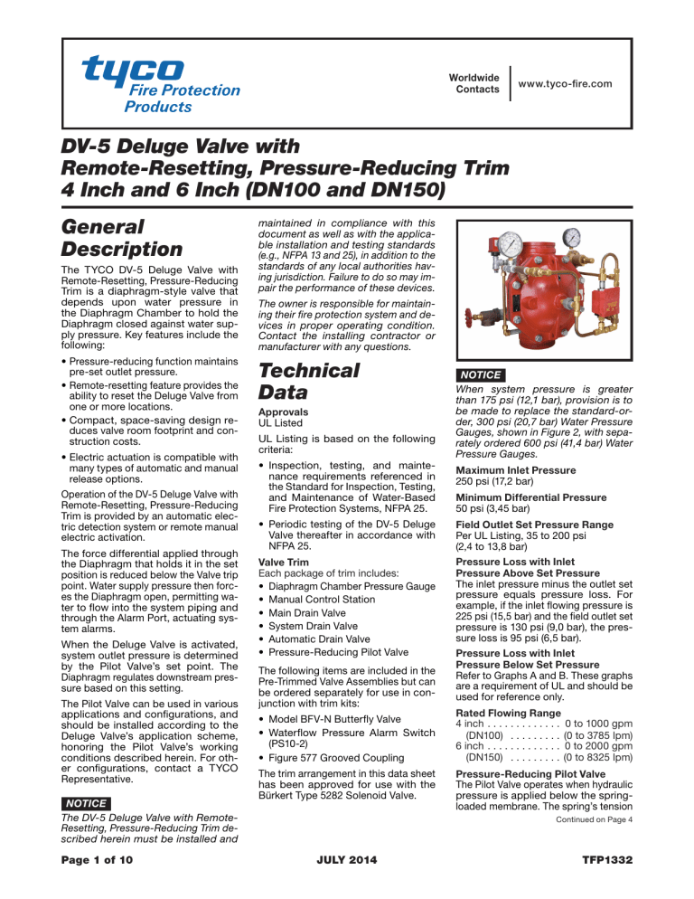 PDF 1230kb - Tyco Fire Products