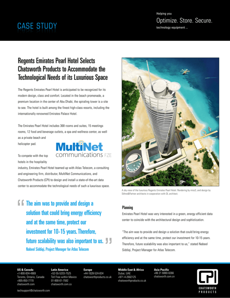 Regents Emirates Pearl Hotel Case Study