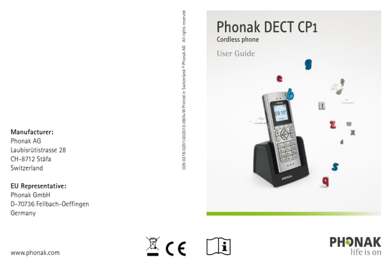 User Guide DECT Phone