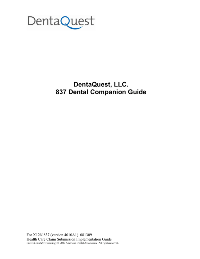 HIPAA Companion Guide