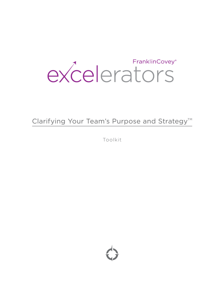 Clarify Purpose Toolkit