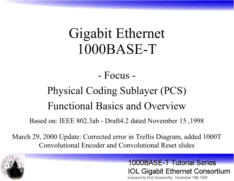 pcs 1000BASE-T IOL UNH