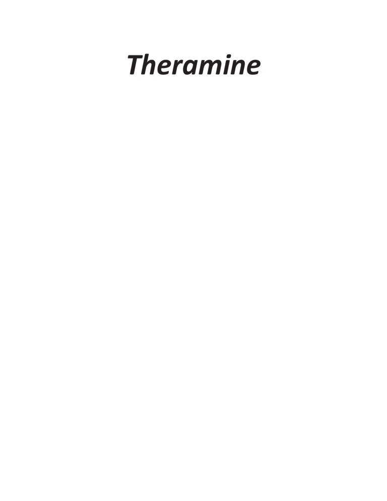 Theramine Supplement