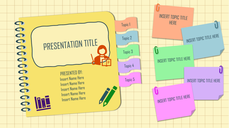 SCRAPBOOK PPT TEMPLATE