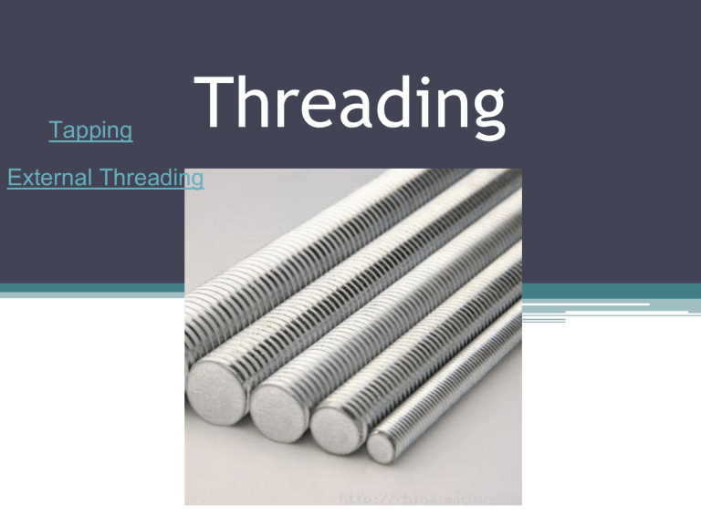 Threading Process: Dies, Stocks, and Techniques