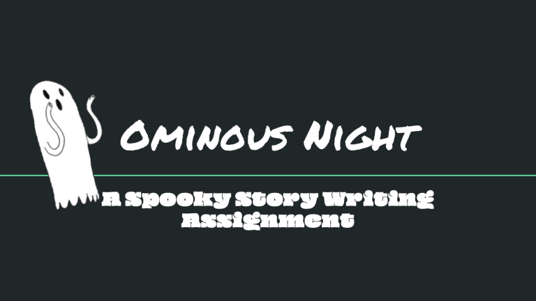 Writing Activity - Ominous Night