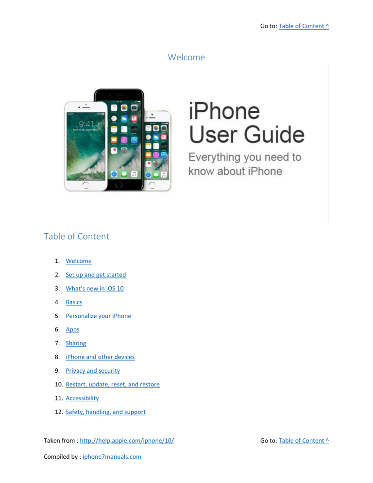 iPhone iOS 10 User Guide: Setup, Basics, and Features