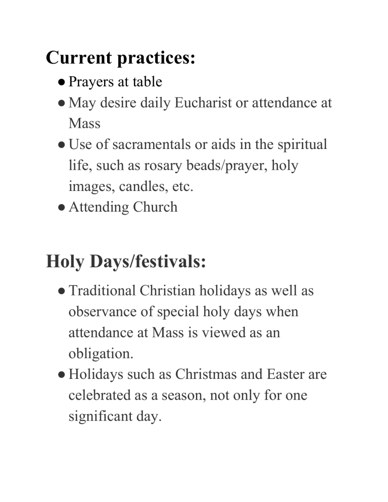 Roman Catholicism -4