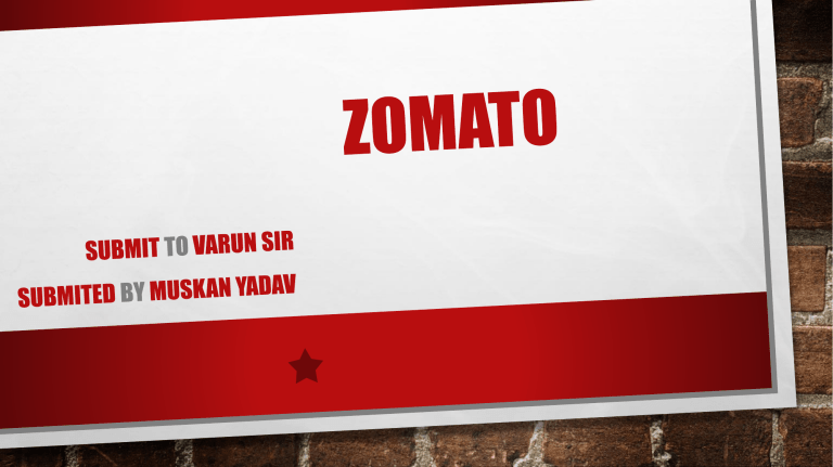 Zomato Overview: Business Model, History, and Objectives
