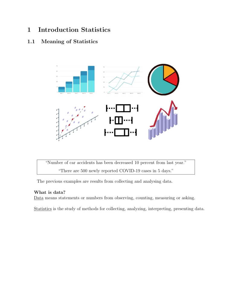 Introductory Statistics: Data, Samples, and Collection