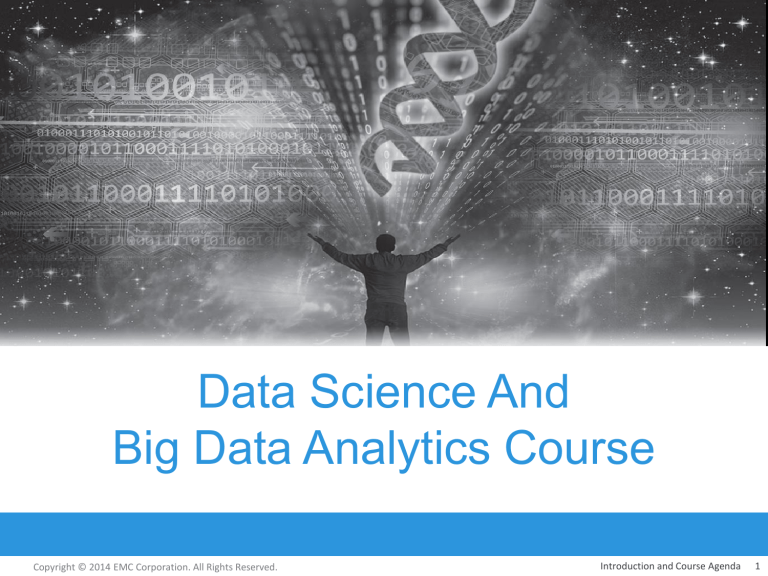 Data Science & Big Data Analytics Course Presentation