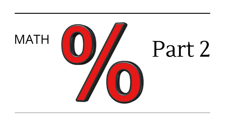 Percentages: Finding Part, Whole, and Percent