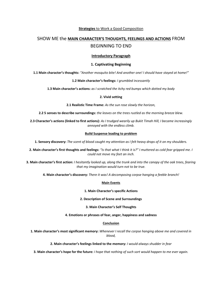 Composition Writing Guide