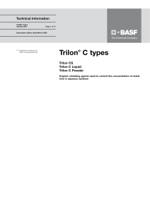 the Trilon M Info Sheet