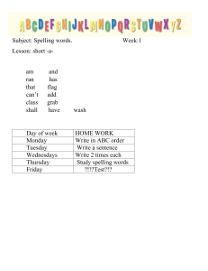 Spelling Power Workbook, Grade 12