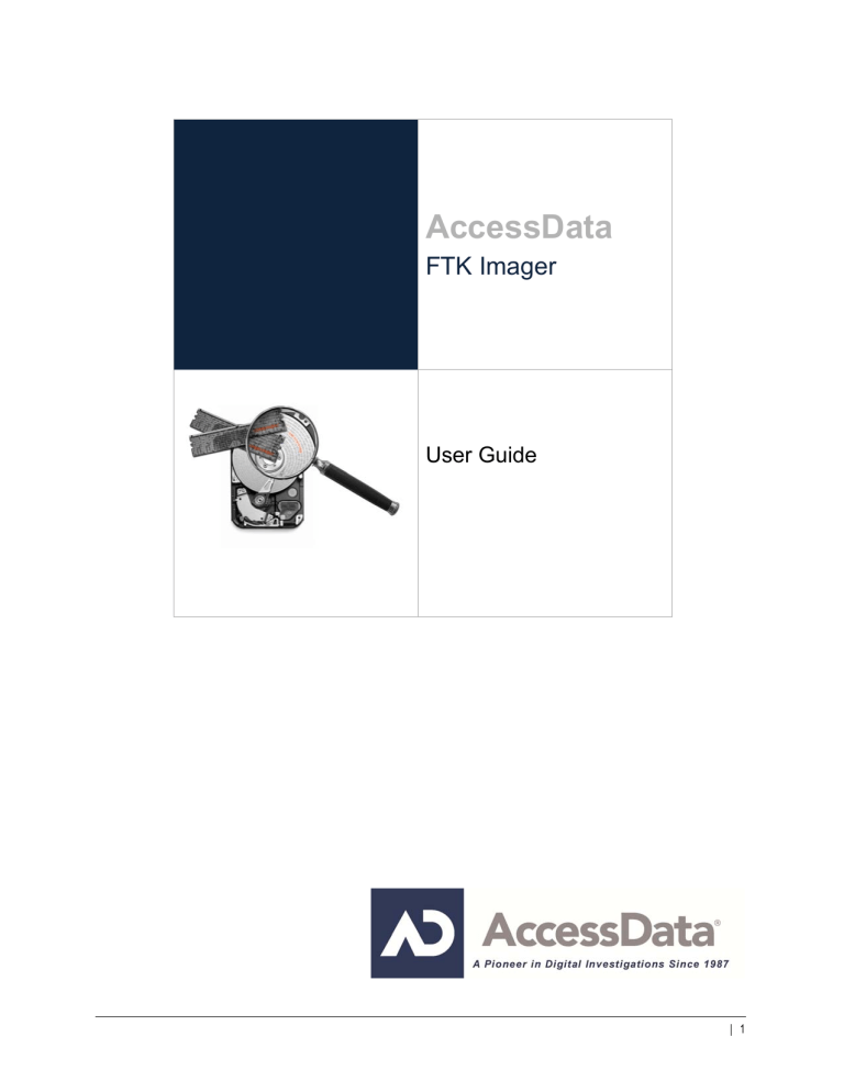 AccessData FTK Imager User Guide