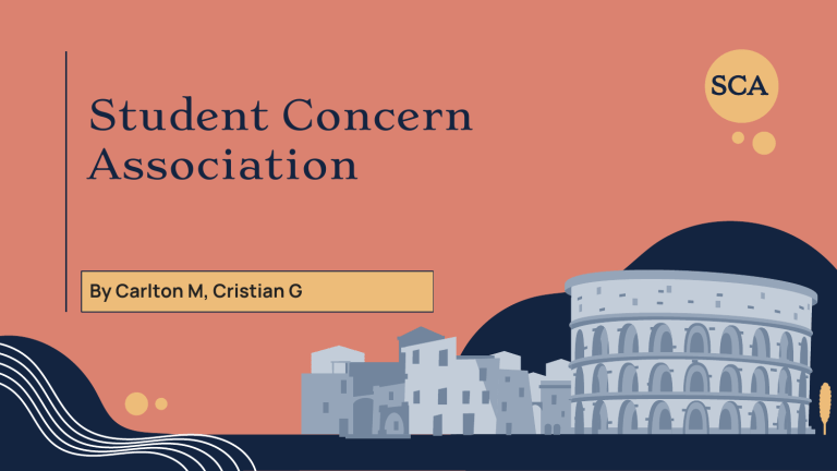 Student Concern Association Document