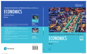 IGCSE Economic Edexcel Textbook