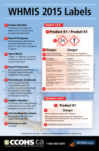 WHMIS 2015 Pictogram