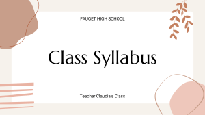 9701 Syllabus Grades factsheet
