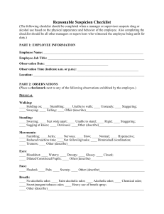 Template Induction Checklist