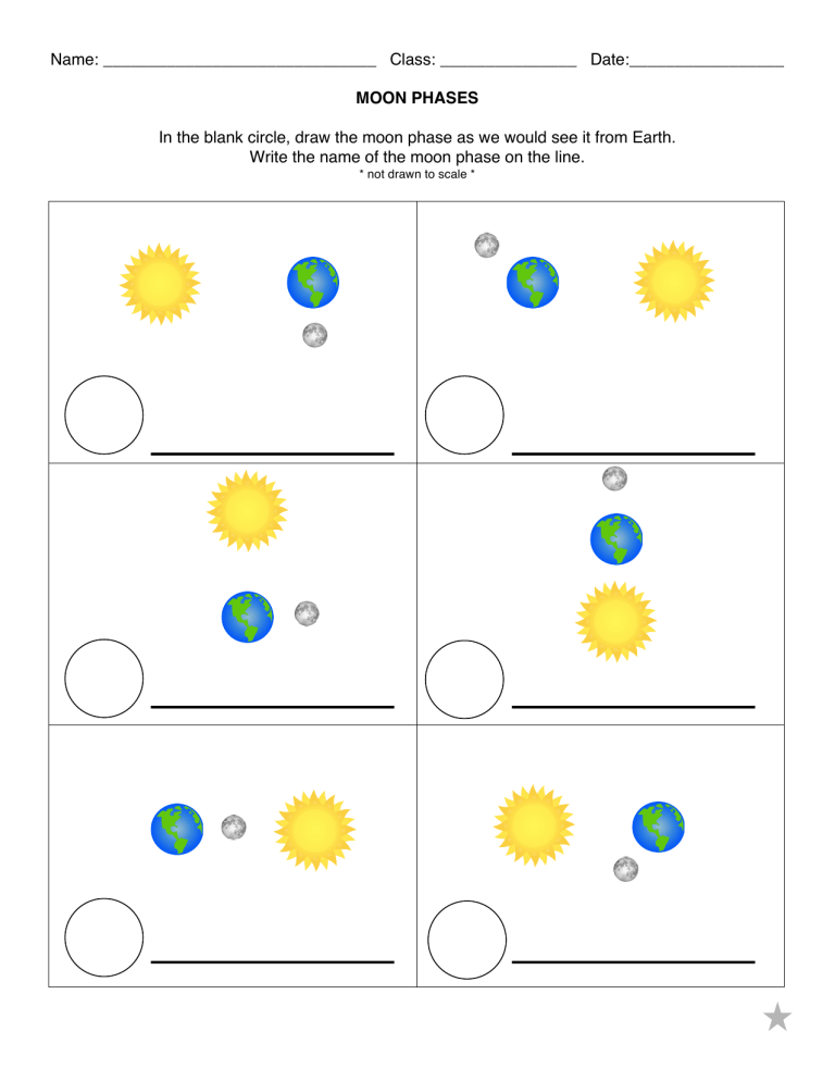 EarthScienceMoonPhasesWorksheet-1