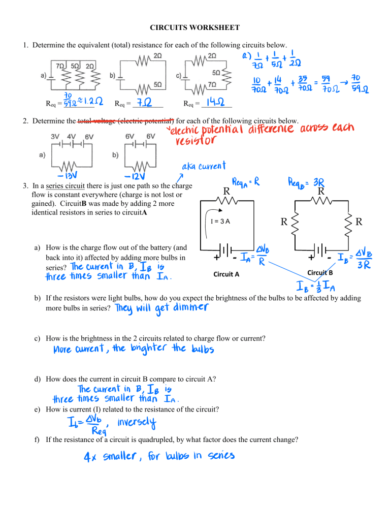 1-+CIRCUITS+WORKSHEET