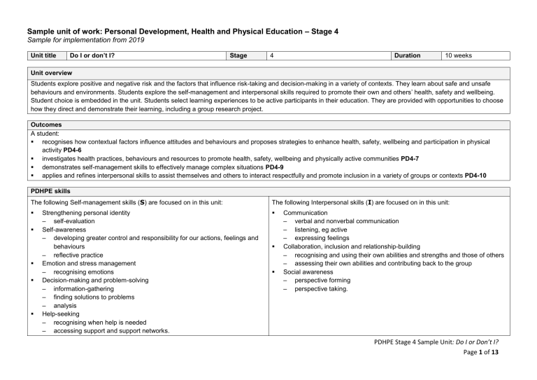 pdhpe-stage-4-sample-unit-do-i-or-dont-i