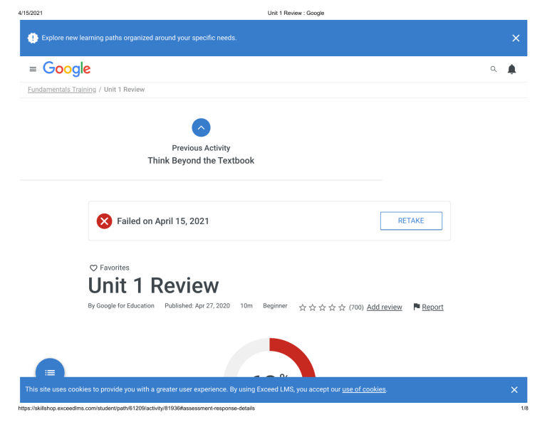 Unit 1 Review Google