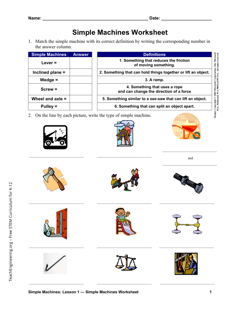 simplemachines lesson01 worksheet