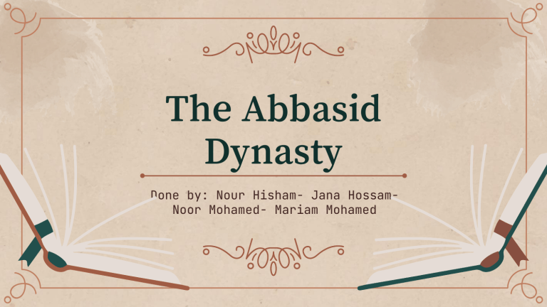 The Abbasid Dynasty Presentation