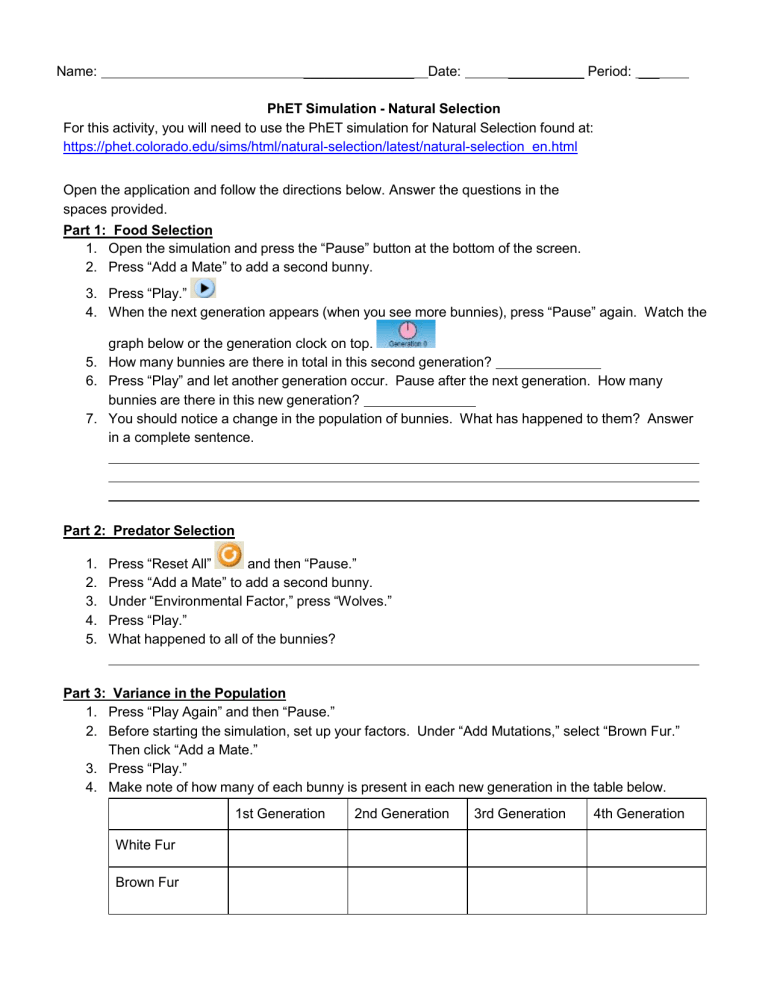 PhETSimulationNaturalSelectionGuidedWorksheet-1