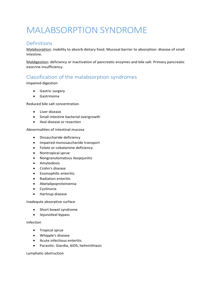 Malabsorption-syndrome