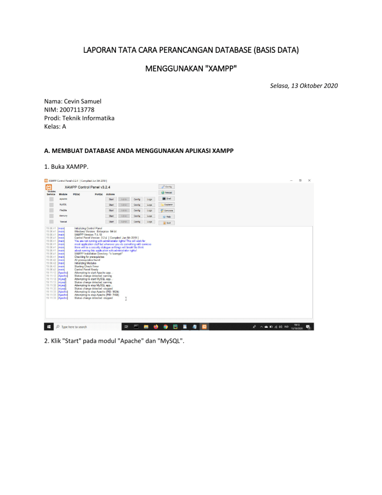 Cara Perancangan Database