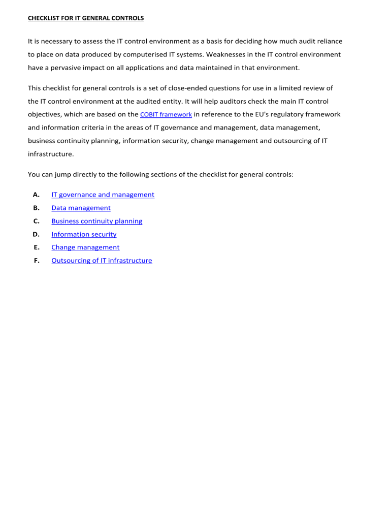 IT-general-controls-checklist
