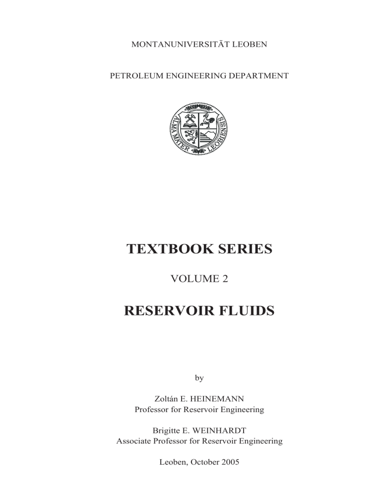Reservoir Fluids