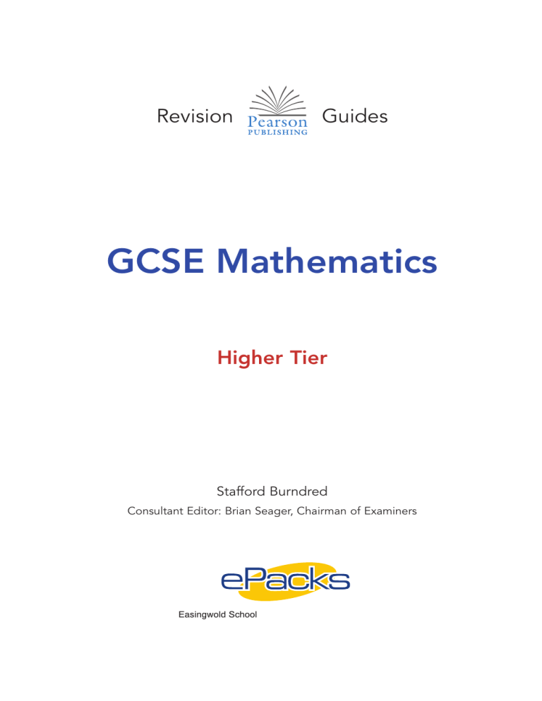GCSE Maths Revision Higher
