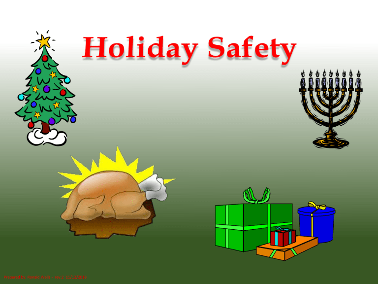 Holiday Safety