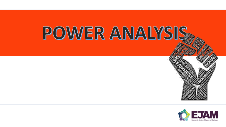 Power Analysis Framework: Steps & Strategies Power Analysis Framework: Steps & Strategies